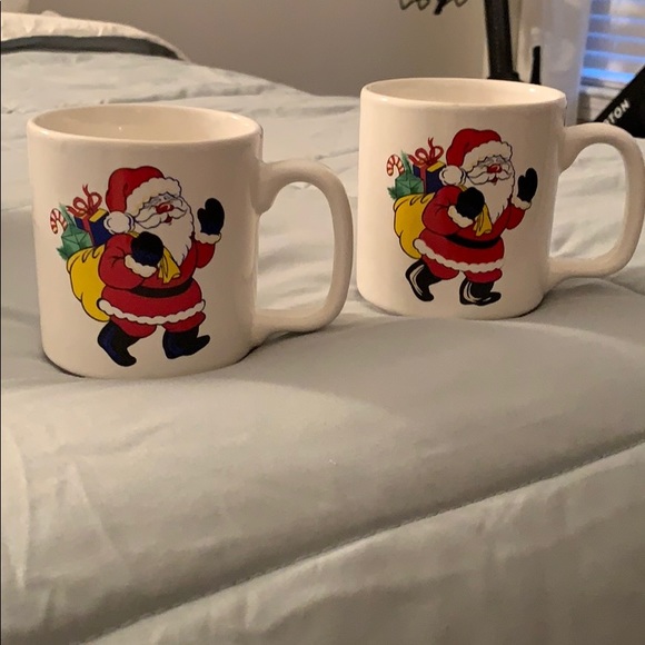 Holiday | Pair Of Santa Coffee Mugs | Poshmark
